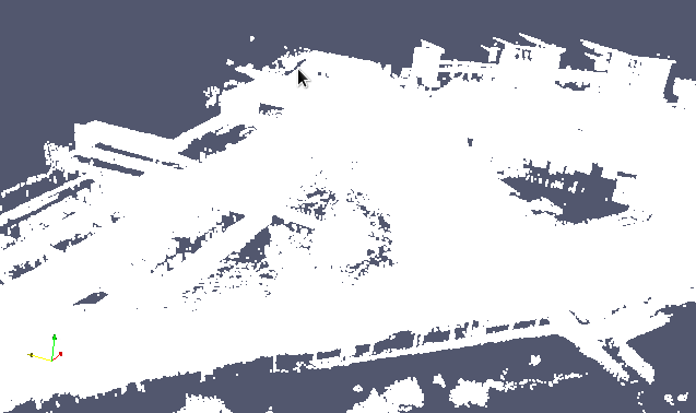 Visualizing point clouds in ParaView