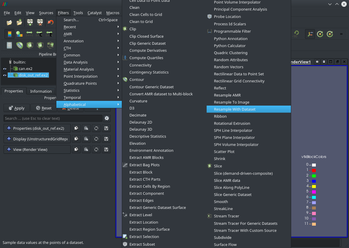 DataSet Resampling Filters