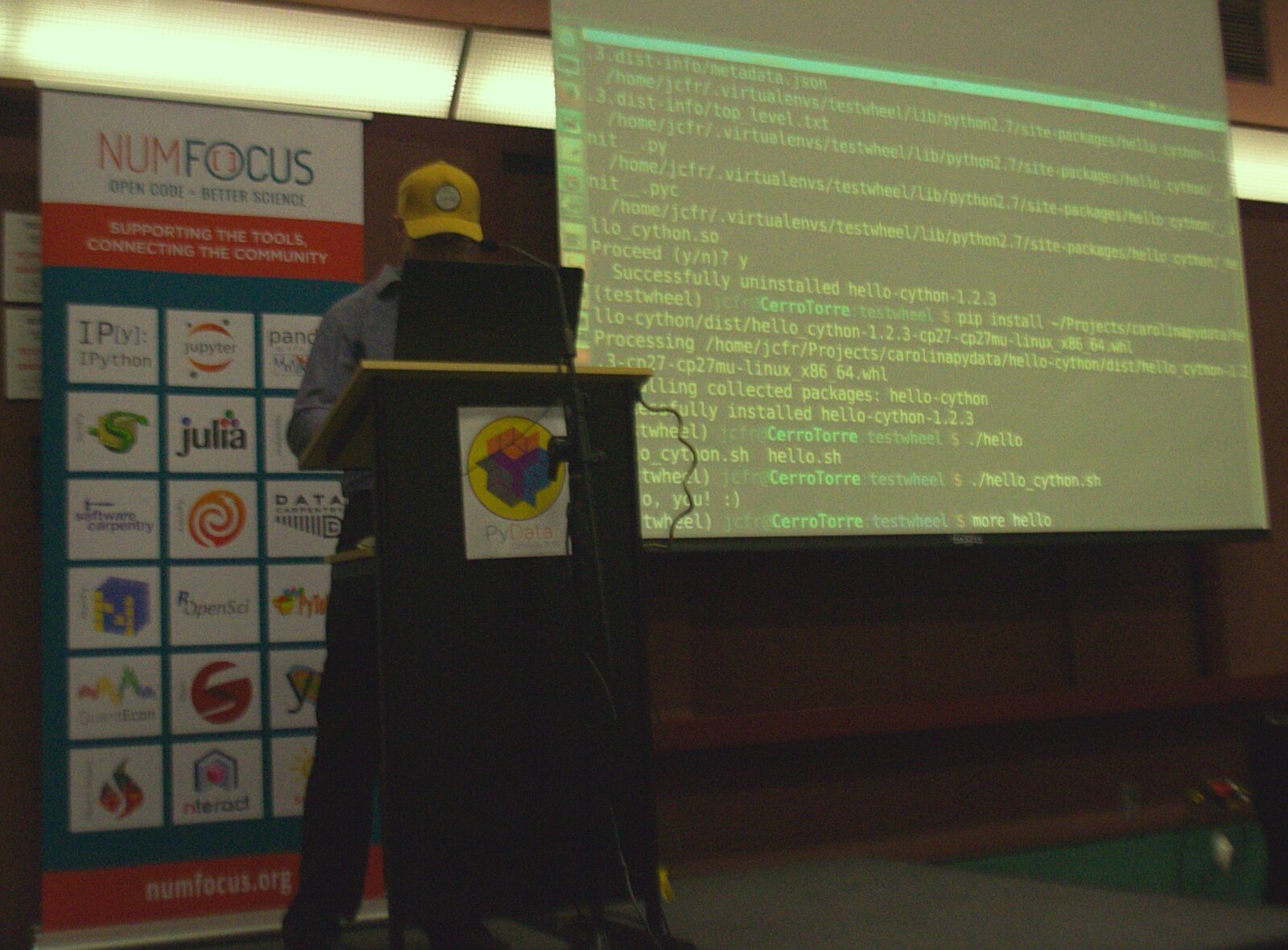 PyData Carolinas 2016 in Photos