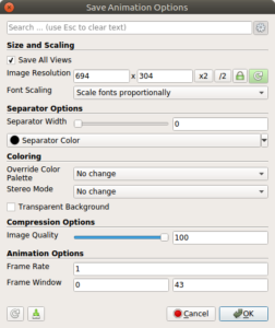 Improvements for saving screenshots and animations in ParaView