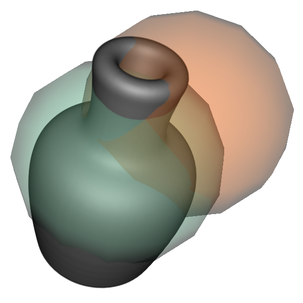 Rendering translucent geometry intermixed with volumes