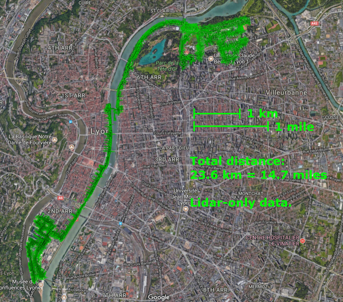 VeloView: Lidar SLAM capabilities