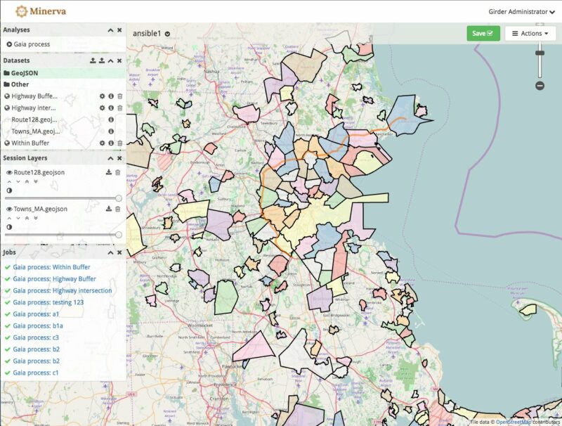 Developing Open-source Geospatial Analytics Capabilities