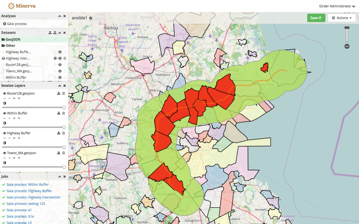 Developing Open-source Geospatial Analytics Capabilities