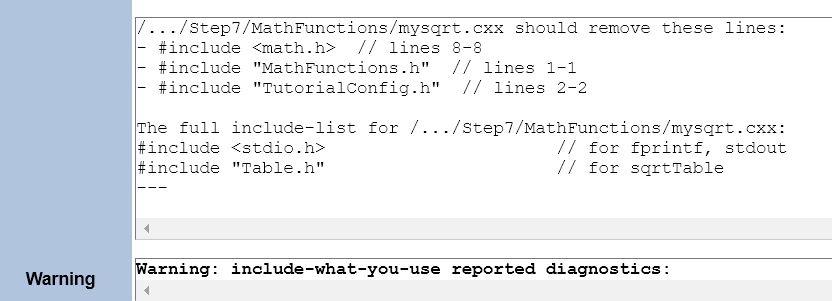 Static Checks With Cmakecdash Iwyu Clang Tidy Lwyu Cpplint And Cppcheck