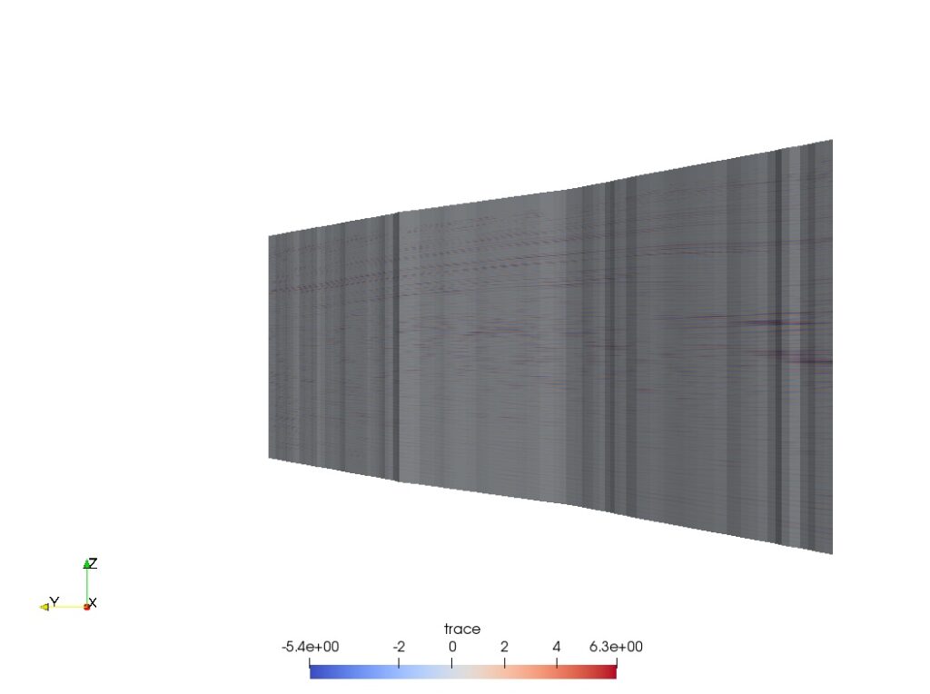 Visualization for GeoPhysical Data – SEG-Y Reader