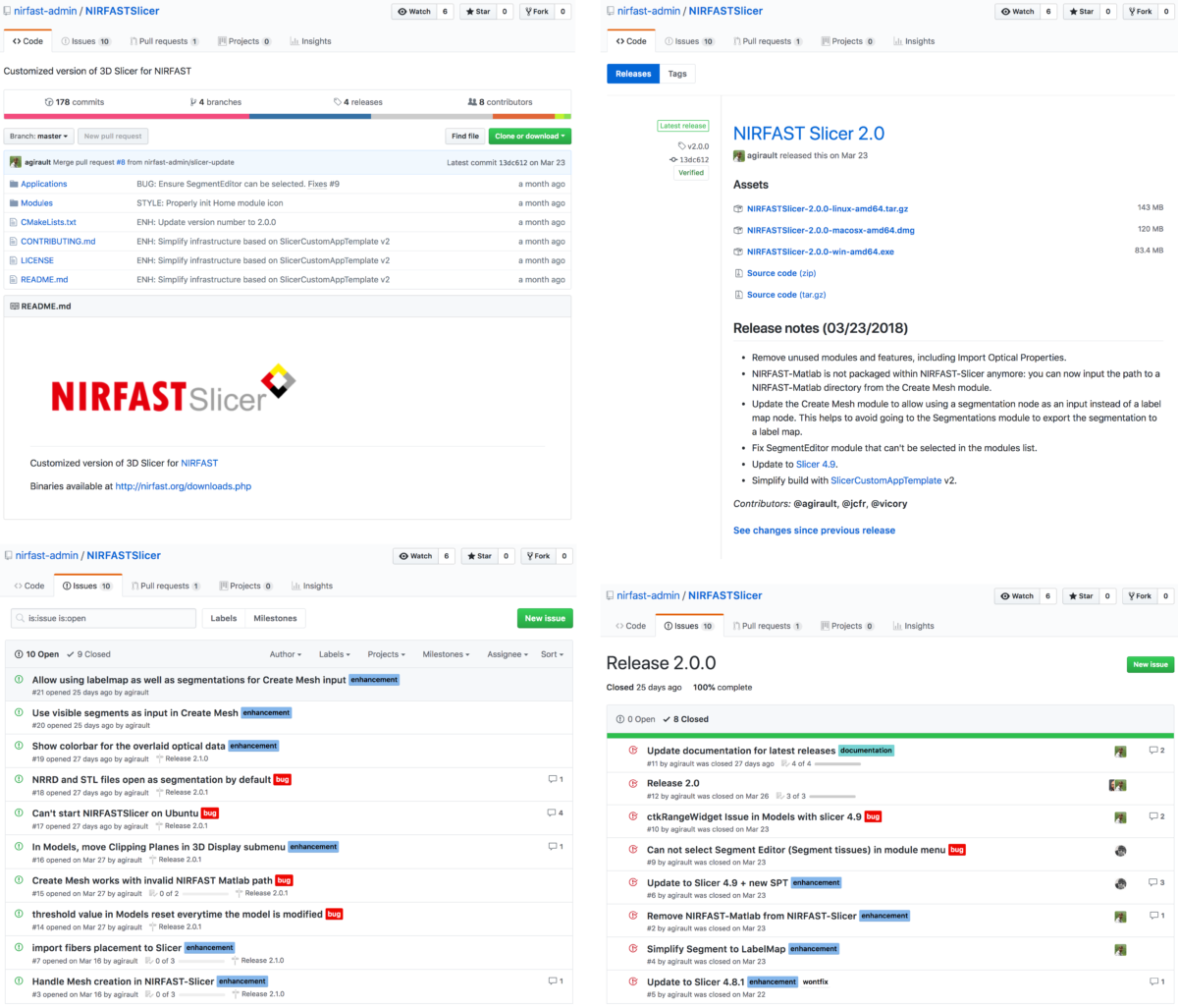 Advancing Optics in Medicine: NIRFAST-Slicer 2.0 and NIRFAST Workshop