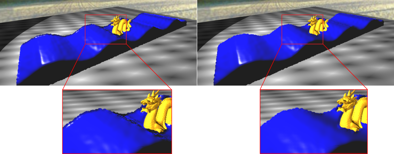 Screen-Space Fluid Rendering in VTK