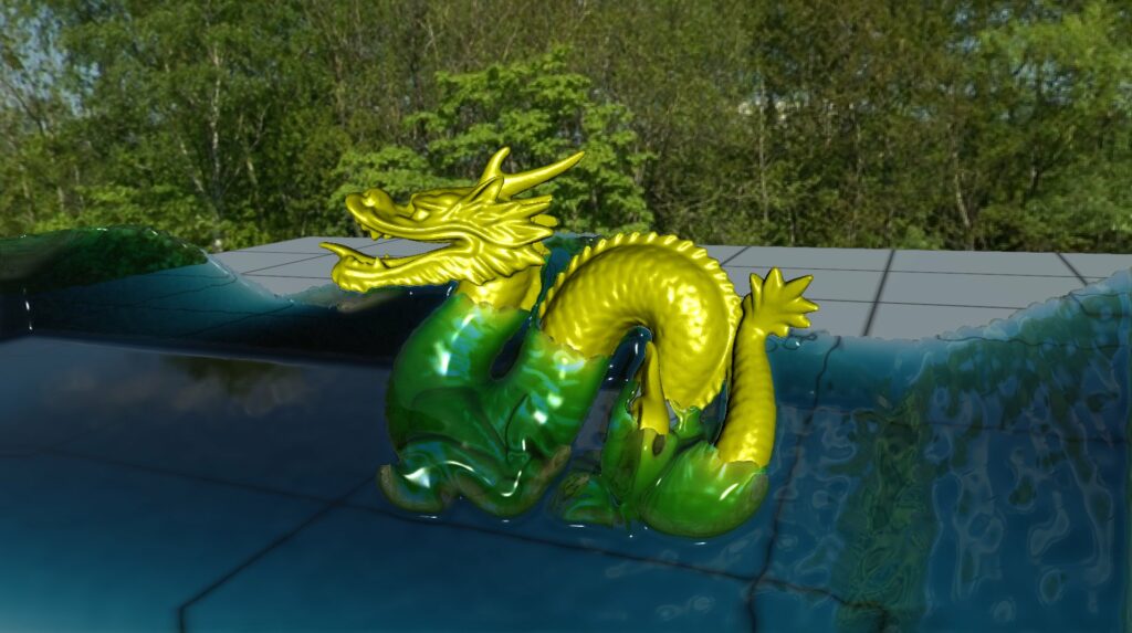 Screen-Space Fluid Rendering in VTK