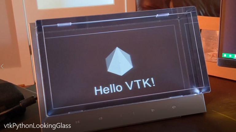 Create Holographic Scenes Using VTK Python