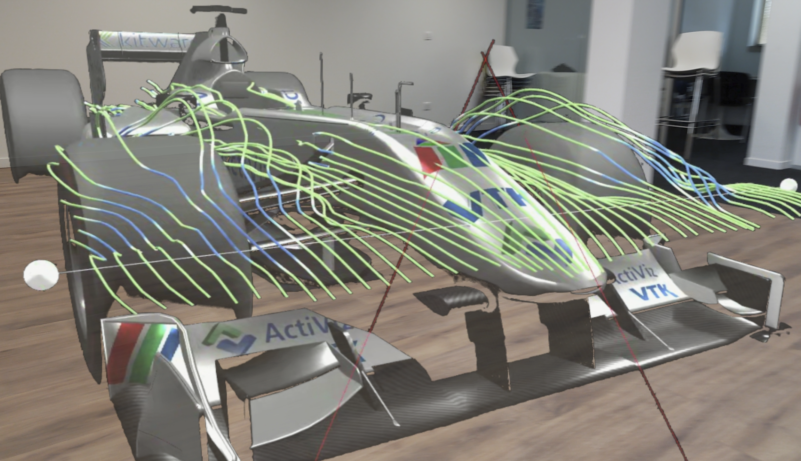 Holograms with VTK: Stream VTK to the Hololens 2