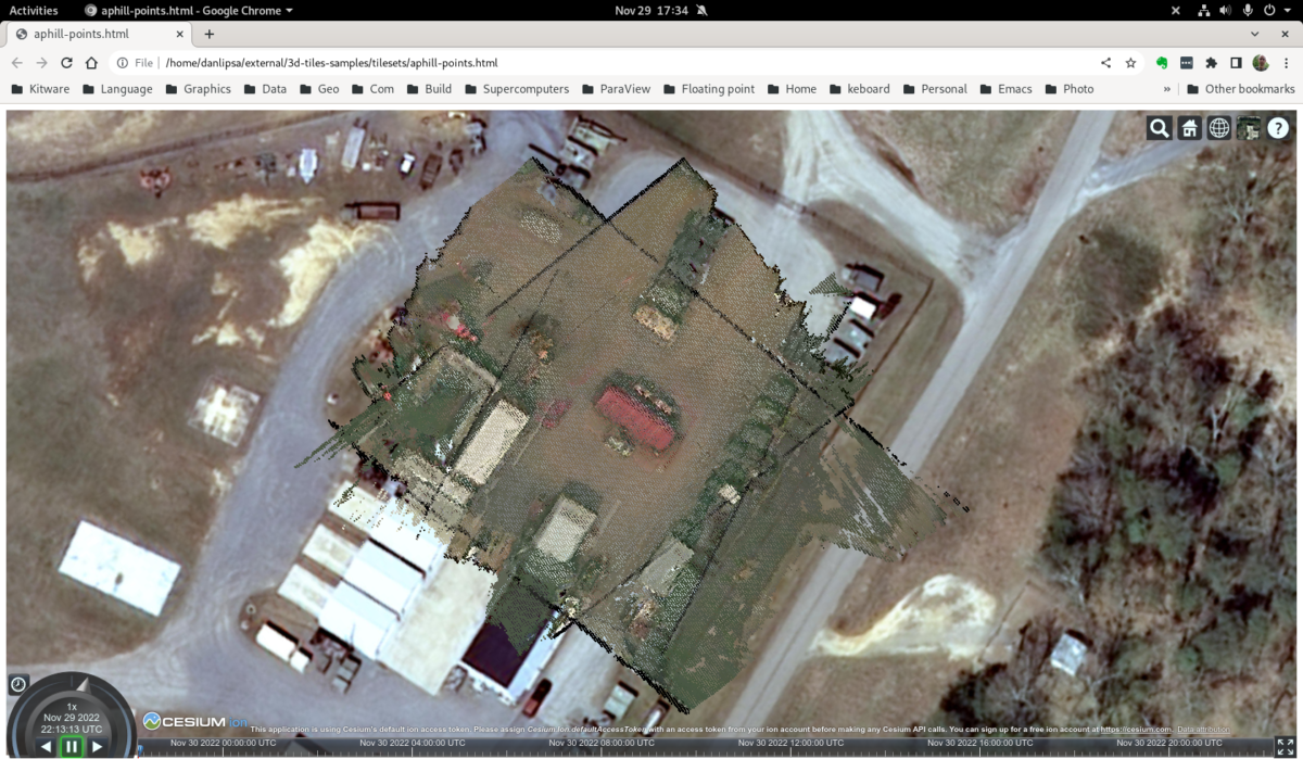 3D Tiles Generation using VTK