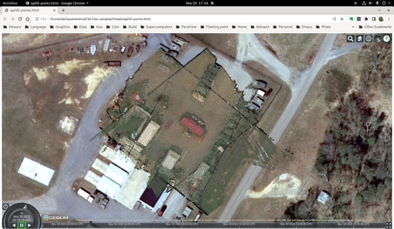 3D Tiles Generation using VTK