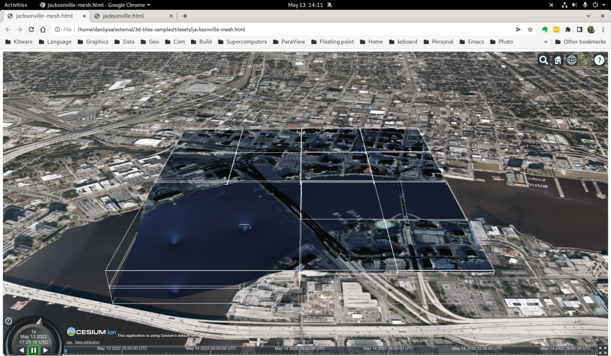 3D Tiles Generation using VTK