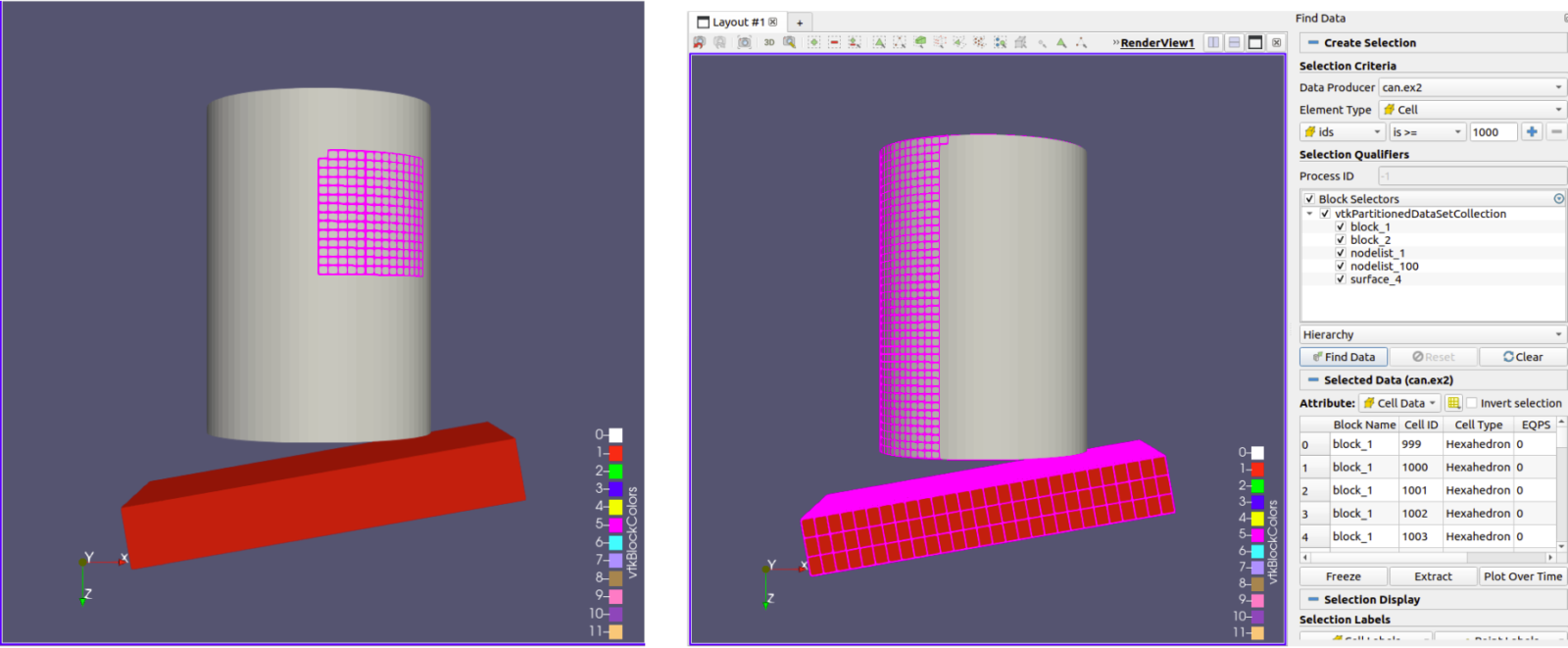 New in ParaView 5.11: Selection Editor