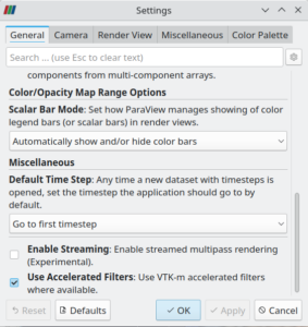 VTK-m Accelerated Filters in VTK and ParaView