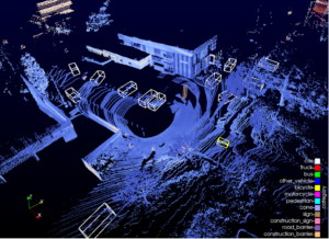 3D point cloud object detection in LidarView