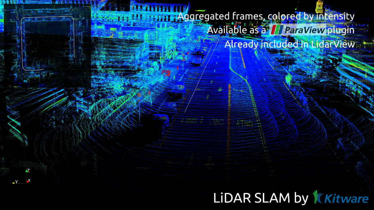 LiDAR SLAM : spotlight on Kitware’s open source library