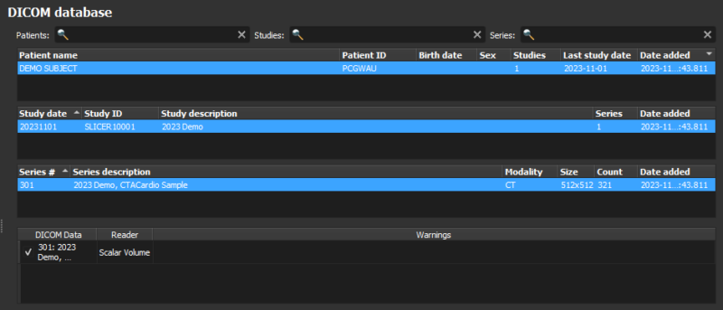 3D Slicer and DICOMweb Networking