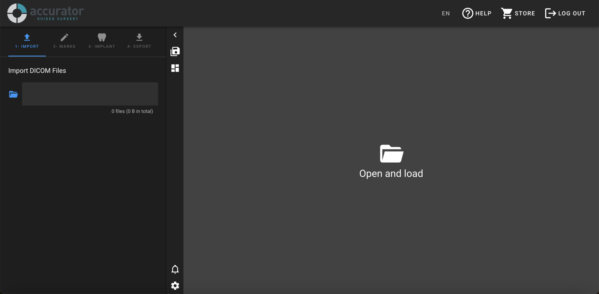 A VolView web application for implant planification