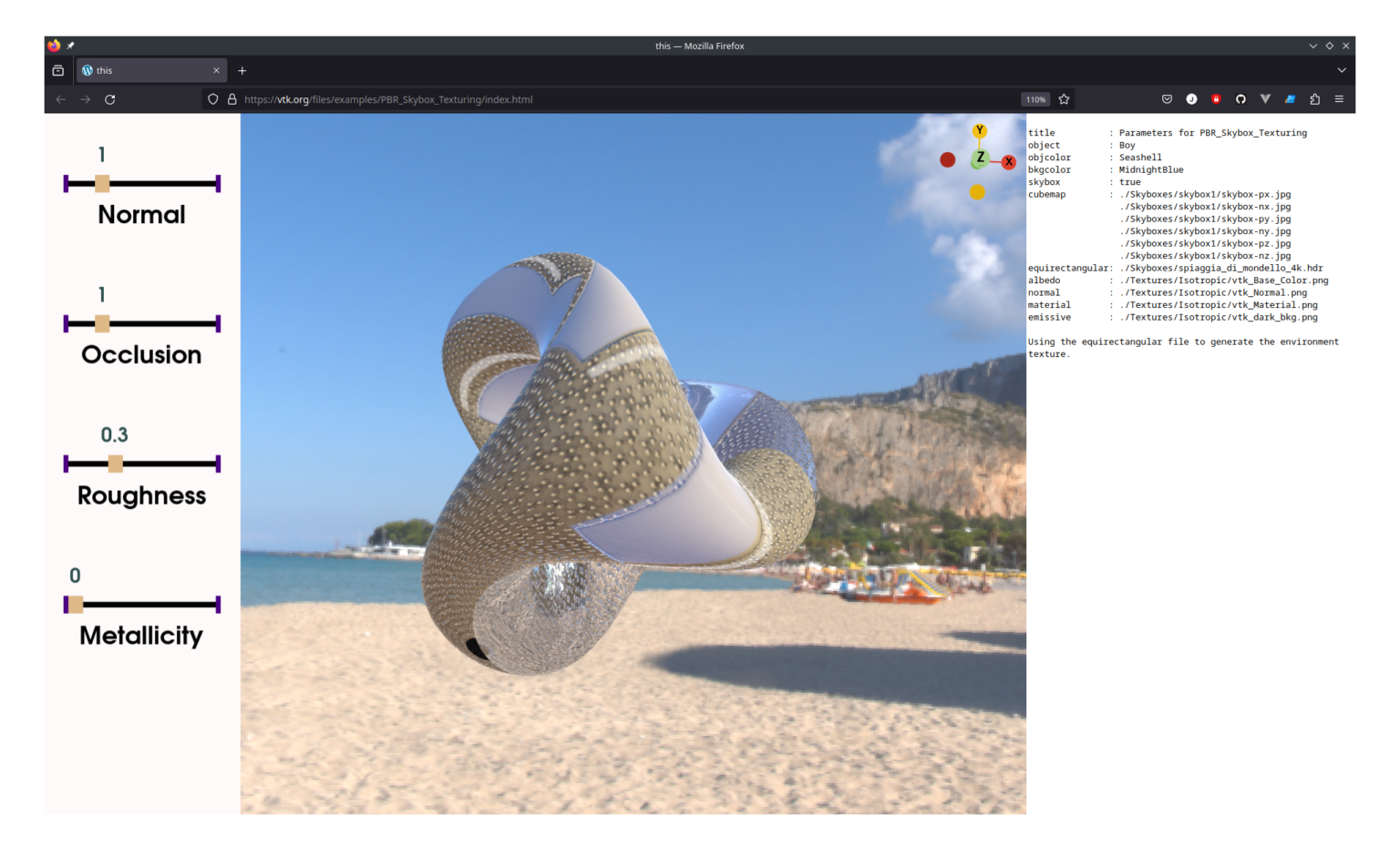 Upgrade to the VTK Examples website