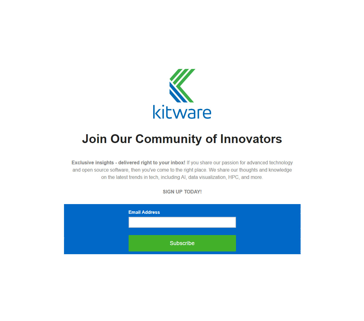 Kitware Inc. - Delivering Innovation - Customized Software Solutions for Complex Scientific ...
