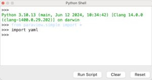 Using Python Virtual environments in ParaView 5.13.0