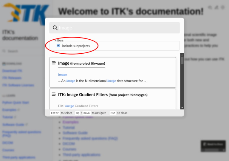 ITK 5.4.0: ReadTheDocs Documentation