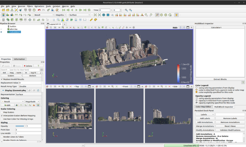 ParaLabel: A ParaView plugin for 3D object detection annotation at scale