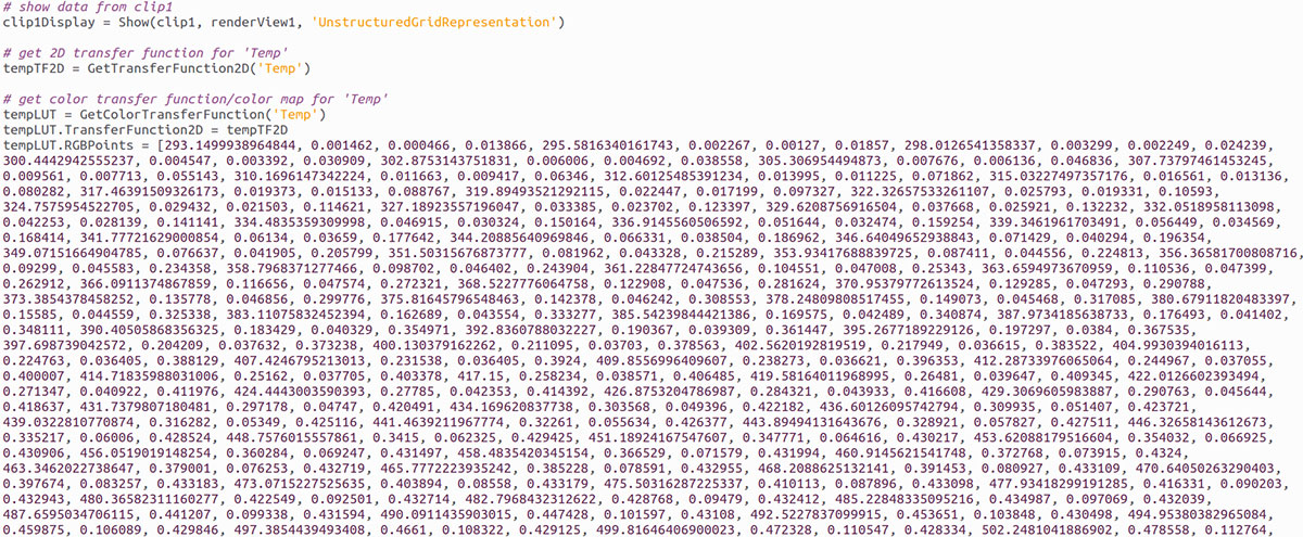 ParaView Python State File Improvements